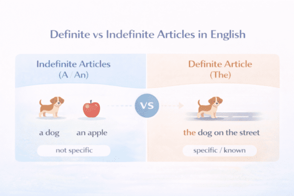 Definite vs Indefinite Articles in English - Practice English Online